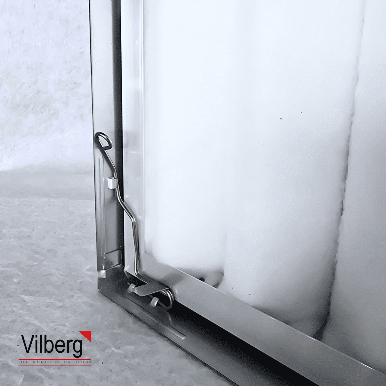 Universal holding frame ชุดตัวล็อคฟิลเตอร์มาตรฐานสำหรับ AHU ตัวช่วยให้ ...